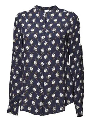 ASPESI Aspesi Naive Rose Printed Crepe Shirt