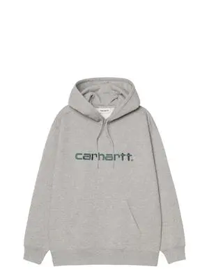 Carhartt Work In Progress Script Logo Hoodie - Gray