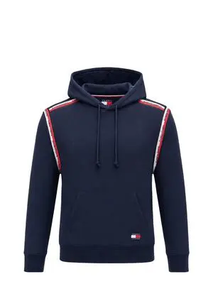 Tommy Hilfiger Long Sleeve Hooded Sweatshirt - Black
