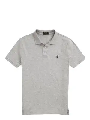 Polo Ralph Lauren Custom Slim Fit Stretched Polo Shirt - Gray