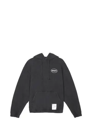 Satisfy Long-sleeved Hooded Sweater - Black