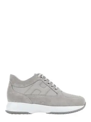 Hogan Interactive Lace-up Sneakers - Grey