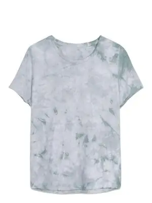 Majestic Filatures Round Neck Short Sleeve T-shirt - Gray