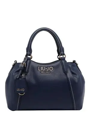 Liu Jo Logo Lettering Tote Bag - Black