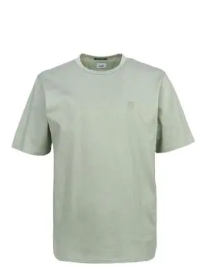 C.P. COMPANY Logo-patch T-shirt - Gray