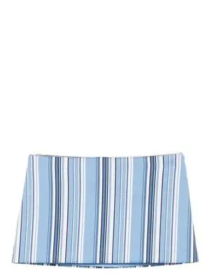 THE FRANKIE SHOP Striped Midi Skirt - Blue