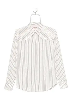 ICEBERG Iceberg Vertical Stripe Long Sleeve Shirt