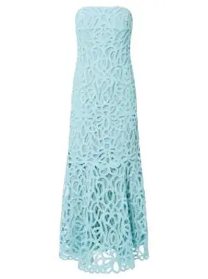 Simkhai Lace Guipure Bustier Dress - Blue