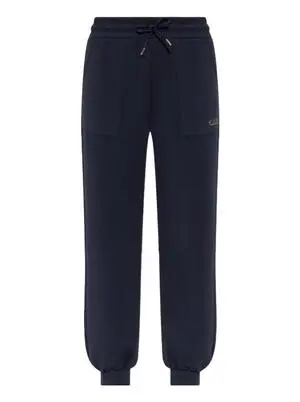 EA7 EA7 Emporio Armani Ribbed-Cuff Joggers Black