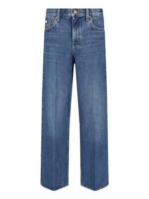 Calvin Klein Calvin Klein Straight-Leg Jeans Blue Denim