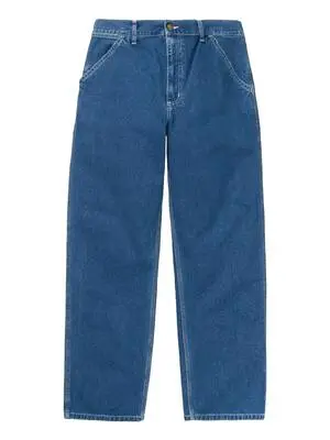 Carhartt Work In Progress Mid-rise Straight-leg Jeans - Blue
