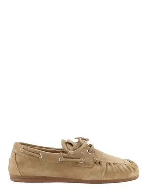 ALOHAS Rowan Lace-up Loafers - Brown