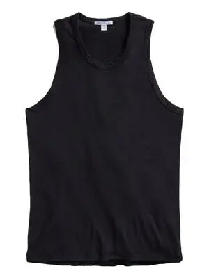 JAMES PERSE James Perse Ribbed Crewneck Tank Top