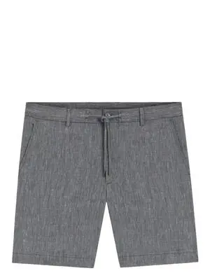 Hugo Boss Regular-fit Drawstring Shorts - Grey