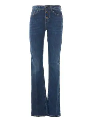 Liu Jo Button-fly Skinny Jeans - Blue