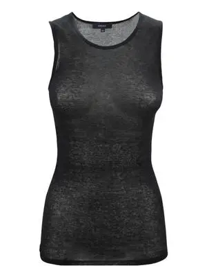 Soeur Isis Cotton Tank Top - Black