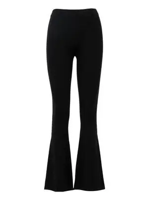 SEMICOUTURE Flared Casual Pants - Black