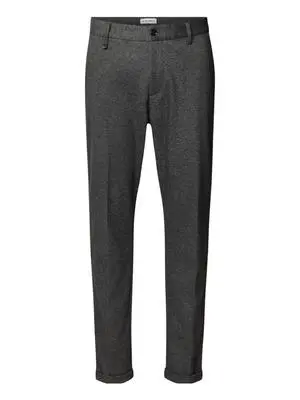ANTONY MORATO Belted Casual Pants With Rolled Cuffs - Black