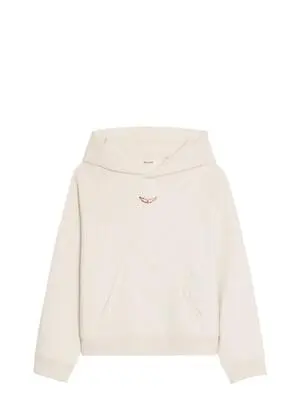 Zadig&Voltaire Georgy Hoodie With Kangaroo Pocket - Beige