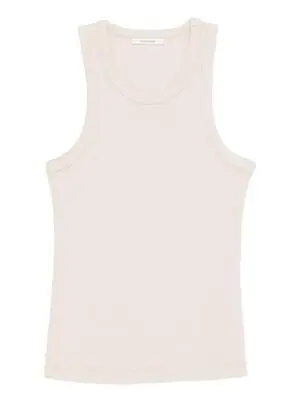 ENTIRE STUDIOS Racer-back Tank Top - Beige