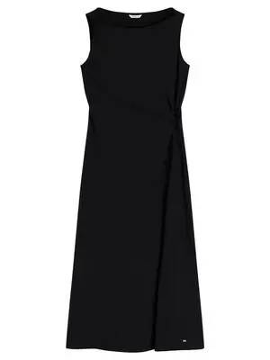 TOMMY HILFIGER Tommy Hilfiger Sleeveless Boat Neck Dress With Knotted Waist