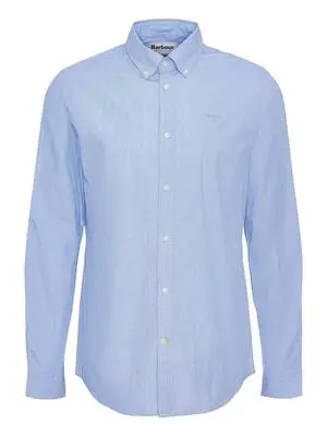 Barbour Crest Poplin Shirt - Blue