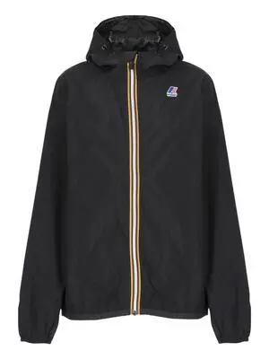 K-WAY Le Vrai 4.0 Claude Hooded Jacket - Black