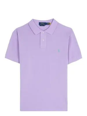 Polo Ralph Lauren Polo Pony-embroidered Polo Shirt - Purple