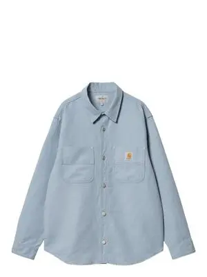 Carhartt Work In Progress Carhartt WIP Walter Logo Patch Overshirt Gray