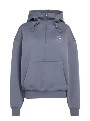 Adidas By Stella McCartney Half-zip Hoodie - Onix