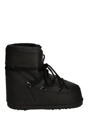 Moon Boot Icon Lace-up Low Boots - Black
