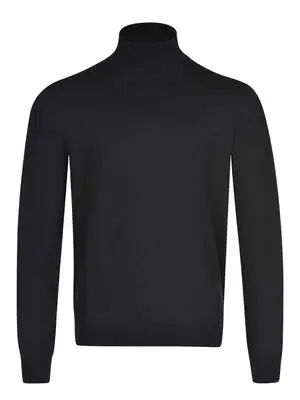 Tagliatore Tagliatore Long Sleeve Turtleneck Jumper Black