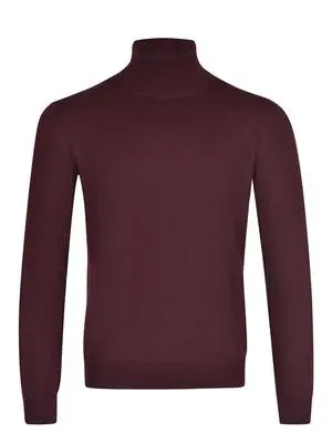 Tagliatore Miles High Neck Knitwear - Red