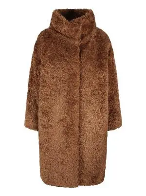 Herno Teddy Mid-length Coat - Brown