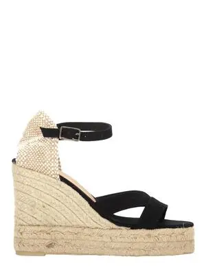 CastaÑer Bruna Wedge Espadrille Sandals - Nude