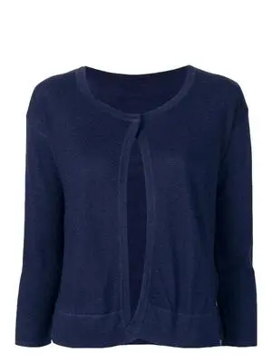 Lela Rose One Button Cardigan - Black