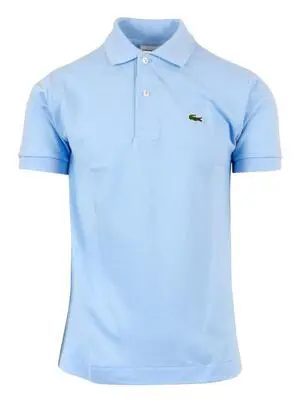 Lacoste Logo-patch Piqué T-shirt - Blue