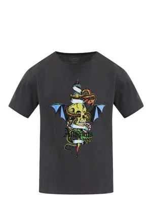ALLSAINTS Sabre Graphic T-shirt - Black