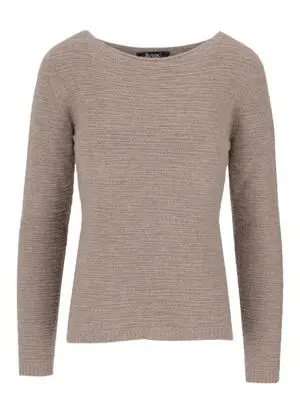 Lela Rose Long Sleeve Pullover - Nude