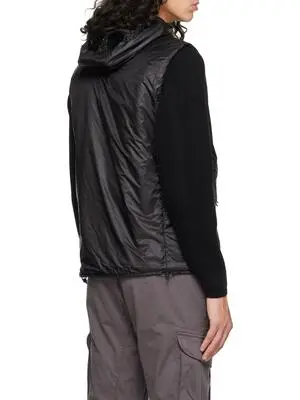 C.P. COMPANY Hooded Padded Gilet - Black