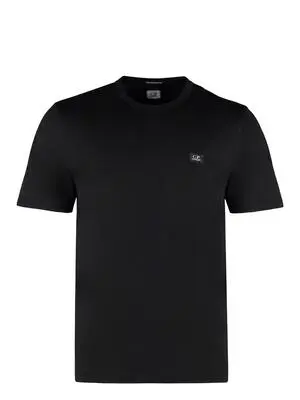 C.P. COMPANY C.P. Company Logo Patch Crewneck T-Shirt