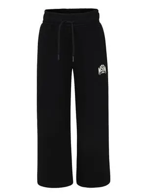 MSGM MSGM Logo-Print Cotton Track Pants