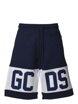 Gcds GCDS Logo Band Drawstring Shorts Black