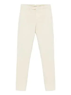 INCOTEX Incotex Buttoned Cotton Pants