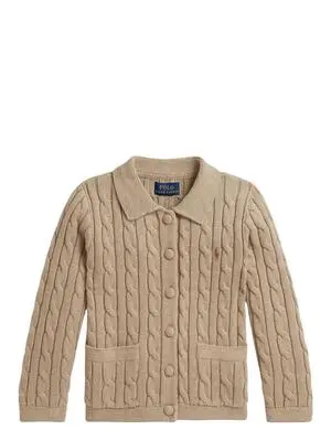 Polo Ralph Lauren Cable Knit Cardigan - Beige