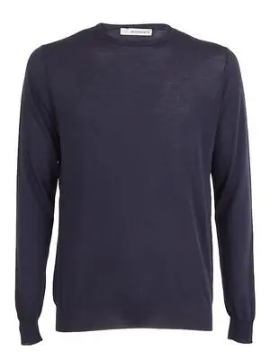JEORDIE'S Crew Neck Sweater - Black