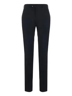 PT TORINO Slim-fit Trousers - Black