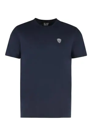 EA7 Core Shield Crewneck T-shirt - Blue