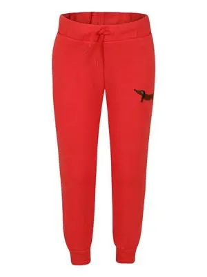 MINI RODINI Mini Rodini Embroidered Dachshund Sweatpants