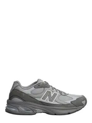 Comme Des Garçons Logo Patch Sneakers - Grey